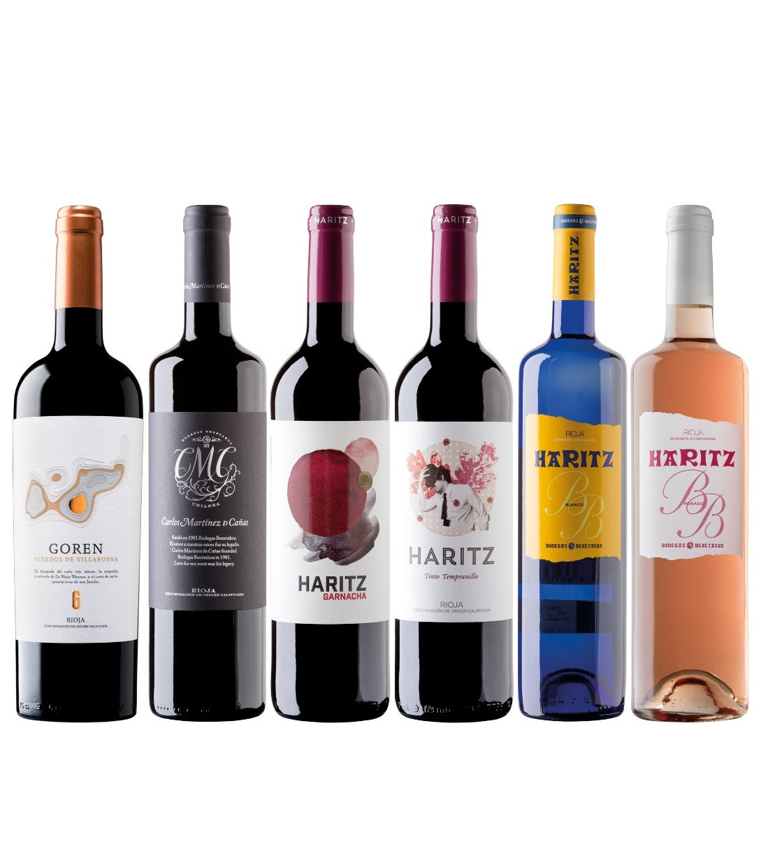 Pack cata 6 vinos